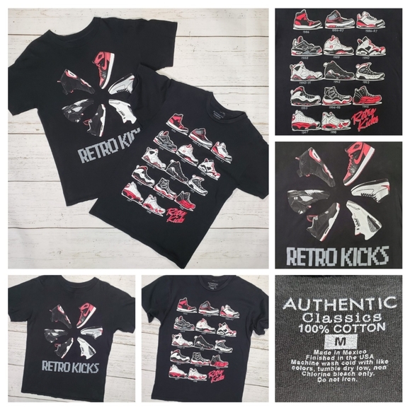 Authentic Classics | Shirts | Authentic Classics Air Jordan Retro Kicks ...